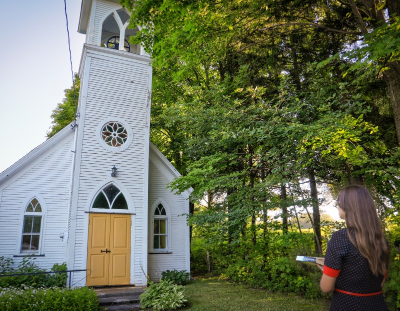 Three Pines Inspirations Map (Louise Penny) | Eastern Townships (Québec)