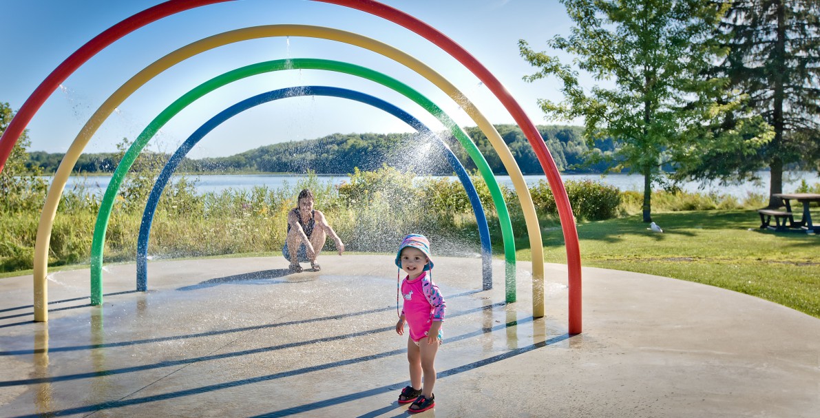 Municipal beach (Lake Waterloo) - Waterloo | Eastern Townships (Quebec)