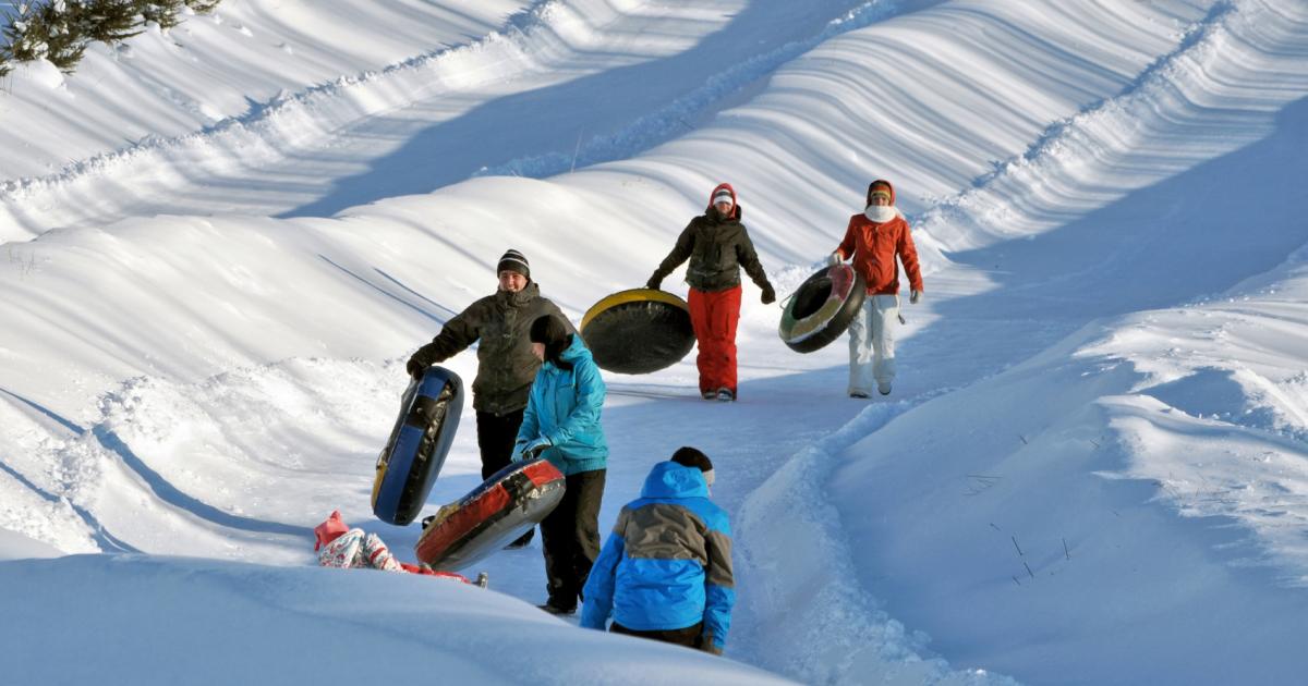 Tube and luge sliding | Eastern Townships (Quebec)